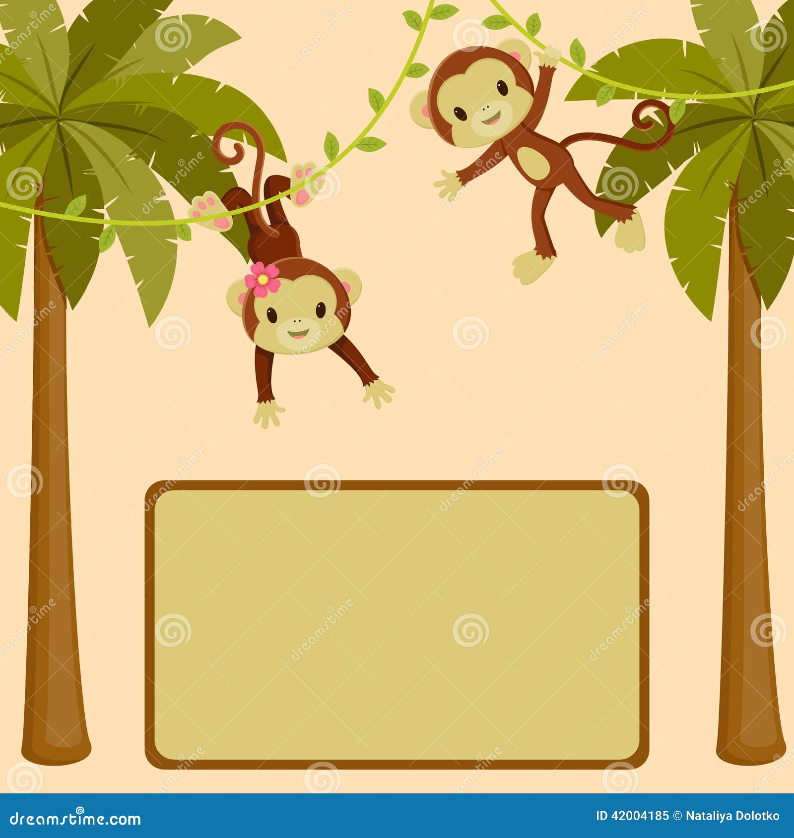 Sing Board Crocodile Cartoon Emotion Background Vector Illustration ...