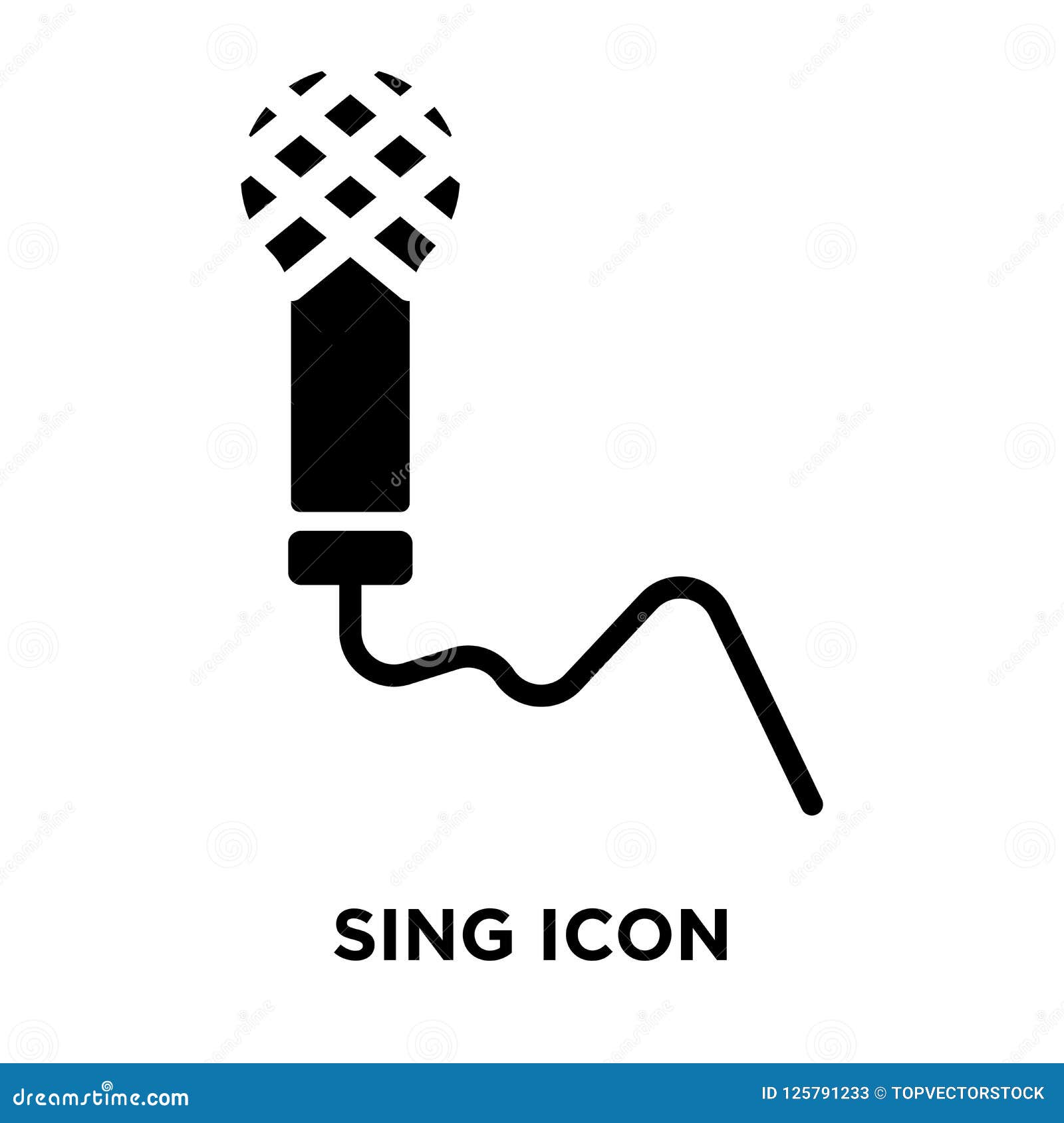 Sing Icon And Musical Scale Symbol Or Musical Notes On A Transparent ...
