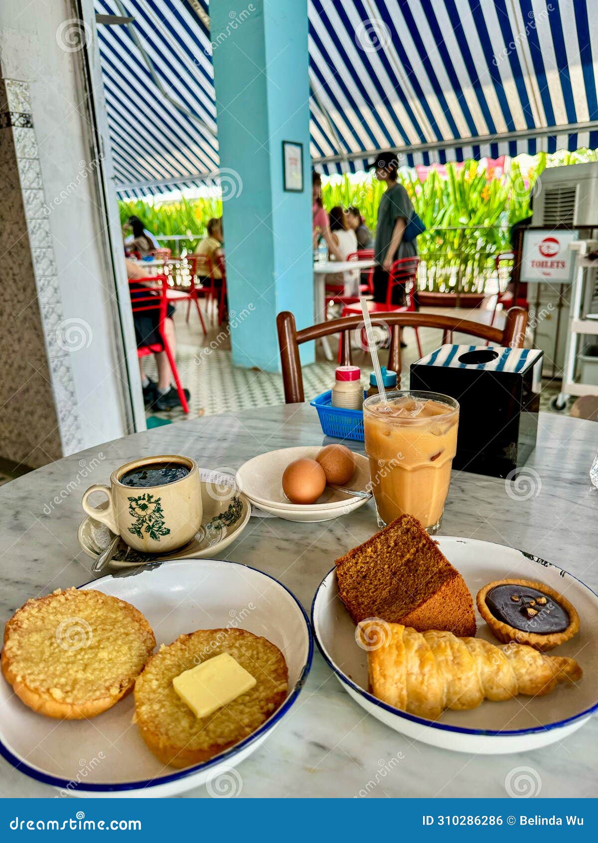 Singapore breakfast stock photo. Image of cake, puff - 310286286