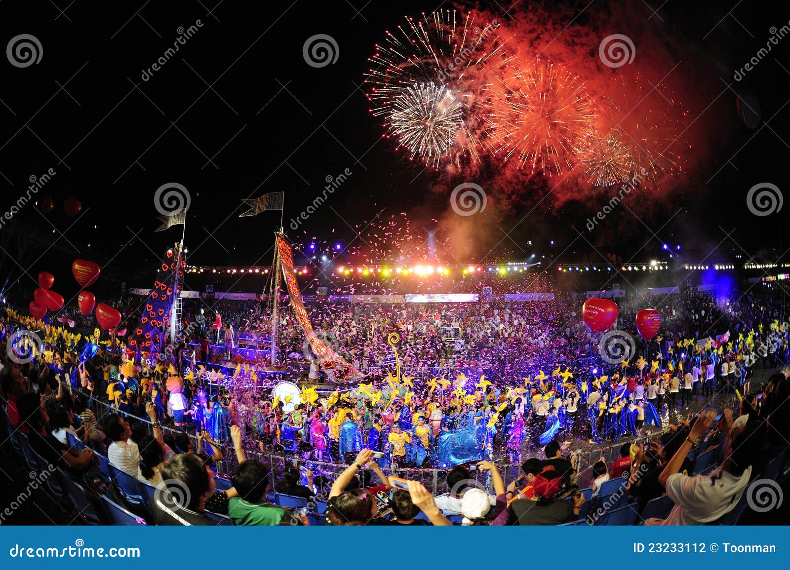 Singapore Chingay Parade 2012 Editorial Photography - Image of festival ...