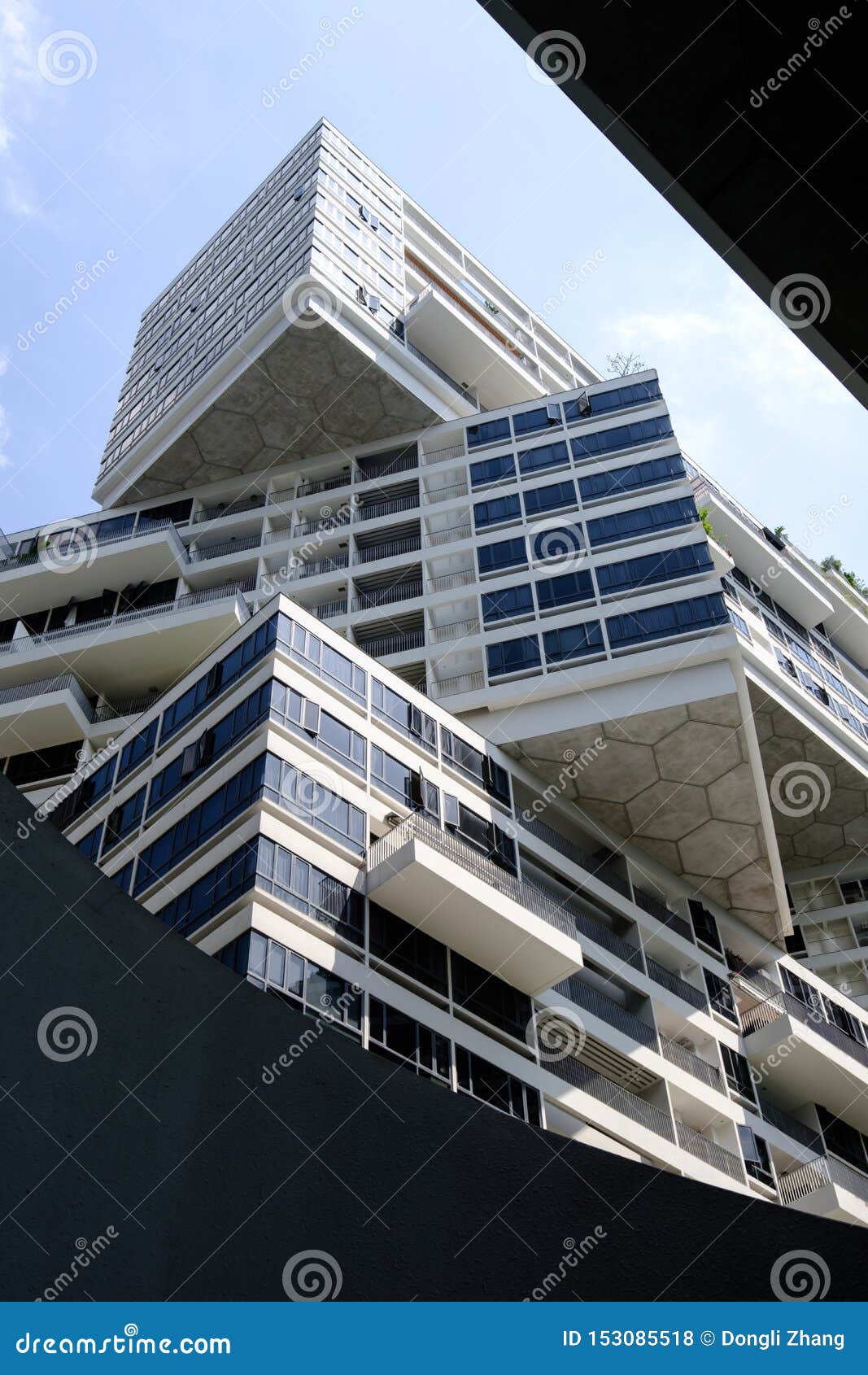 Singapore-DEC 28 2018: the Interlace Condominium Building Facade View ...