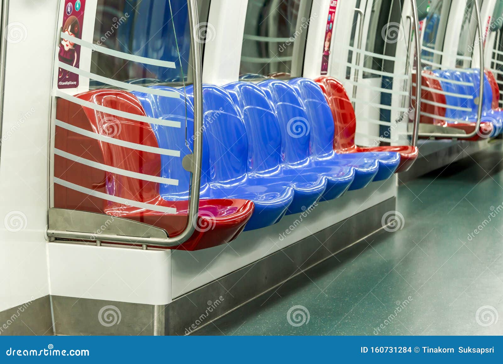 Cabin Interior of MRT Train. the Mass Rapid Transit or MRT is a Rapid ...
