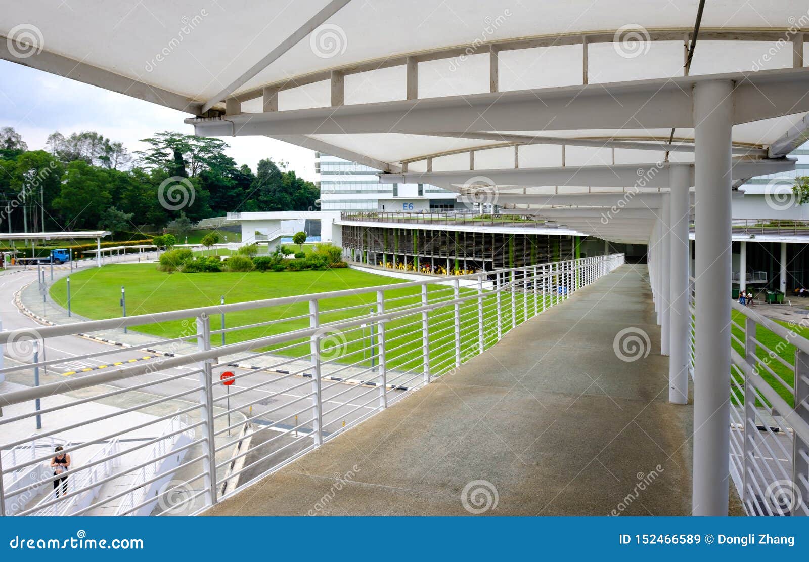 Singapore-27 JUN 2019:Singapore Republic Polytechnic Connection White ...