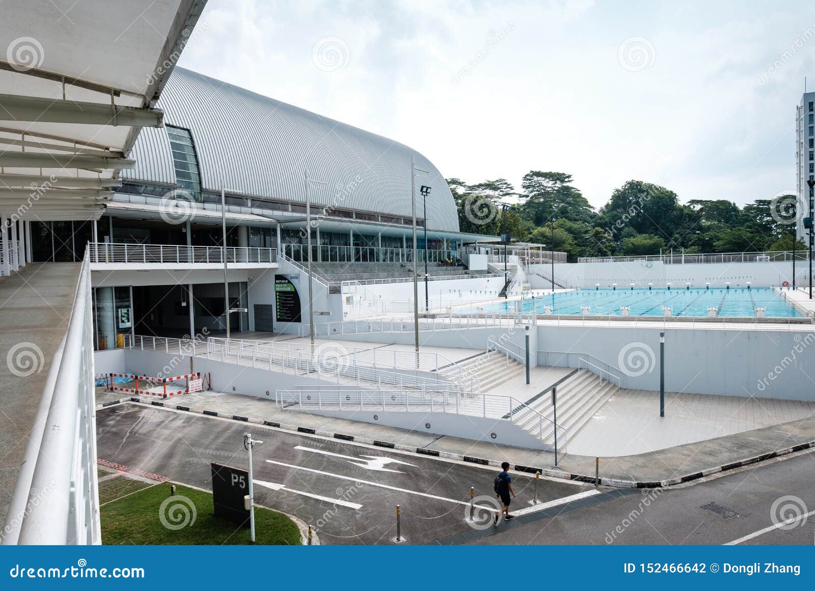 Singapore-27 JUN 2019:Singapore Republic Polytechnic Swimming Pool ...