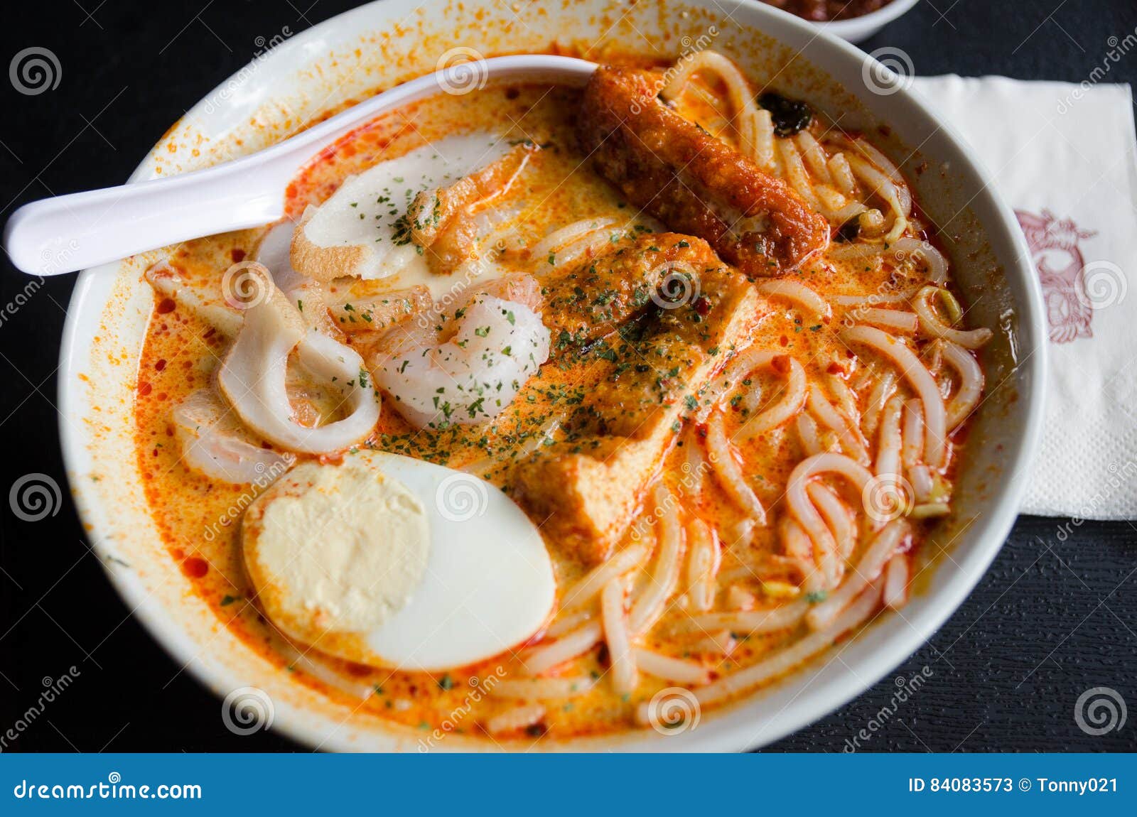 Singapore Laksa stock image. Image of health, nature - 84083573