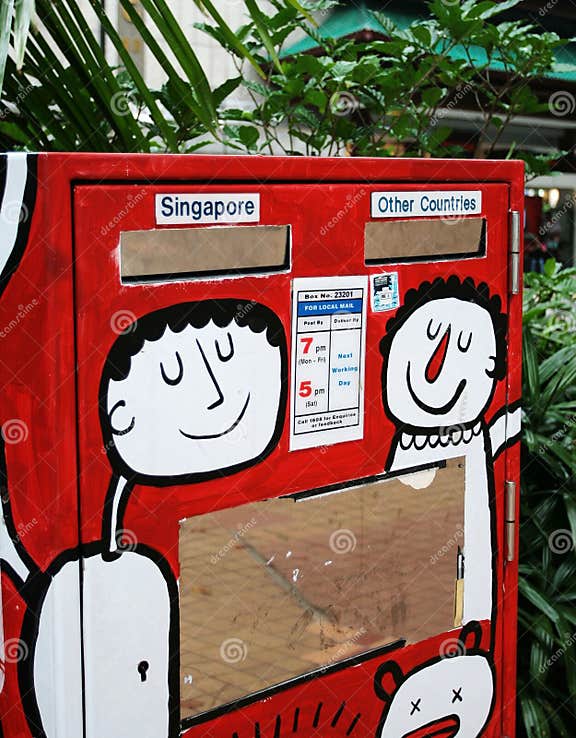 Singapore Mailbox stock photo. Image of communication - 4708148