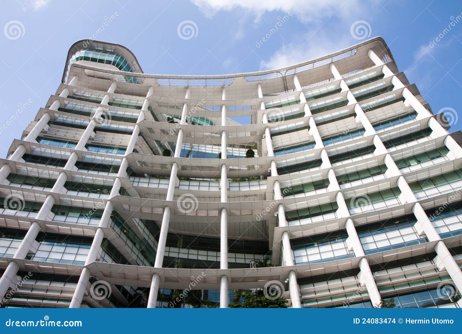 Singapore National Library stock photo. Image of levels - 24083474