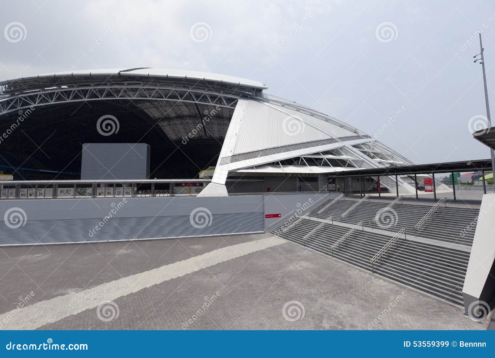 Singapore National Stadium. Stock Image - Image of sport, field: 53559399