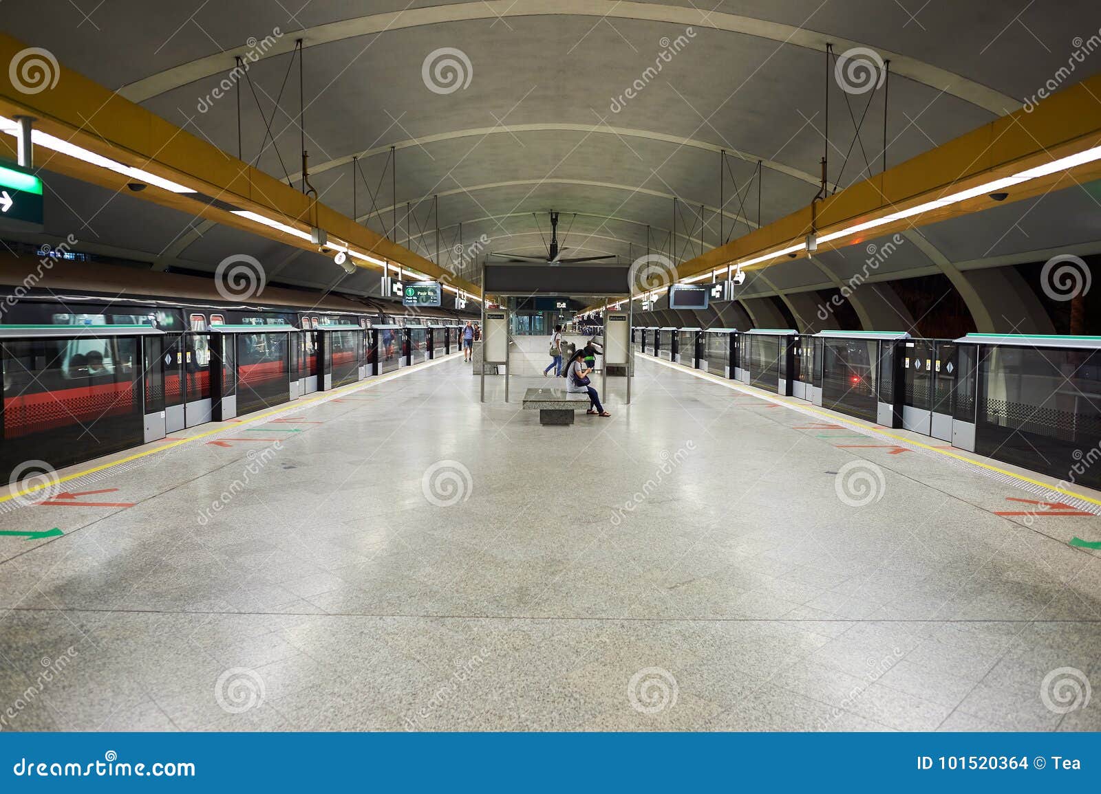 MRT station editorial stock image. Image of station - 101520364