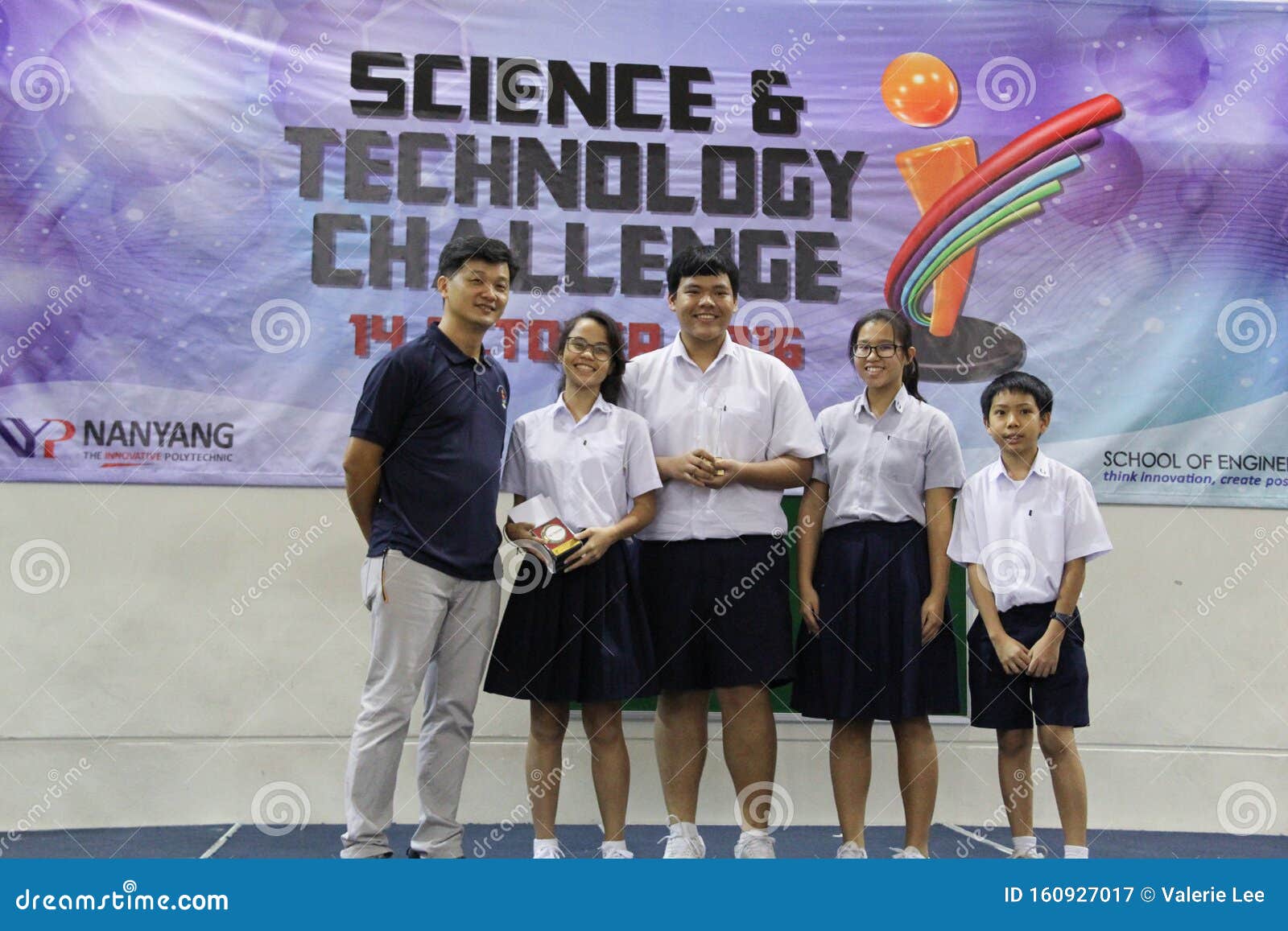 Singapore - OCTOBER 14, 2016: Science and Technology Challenge Nanyang ...