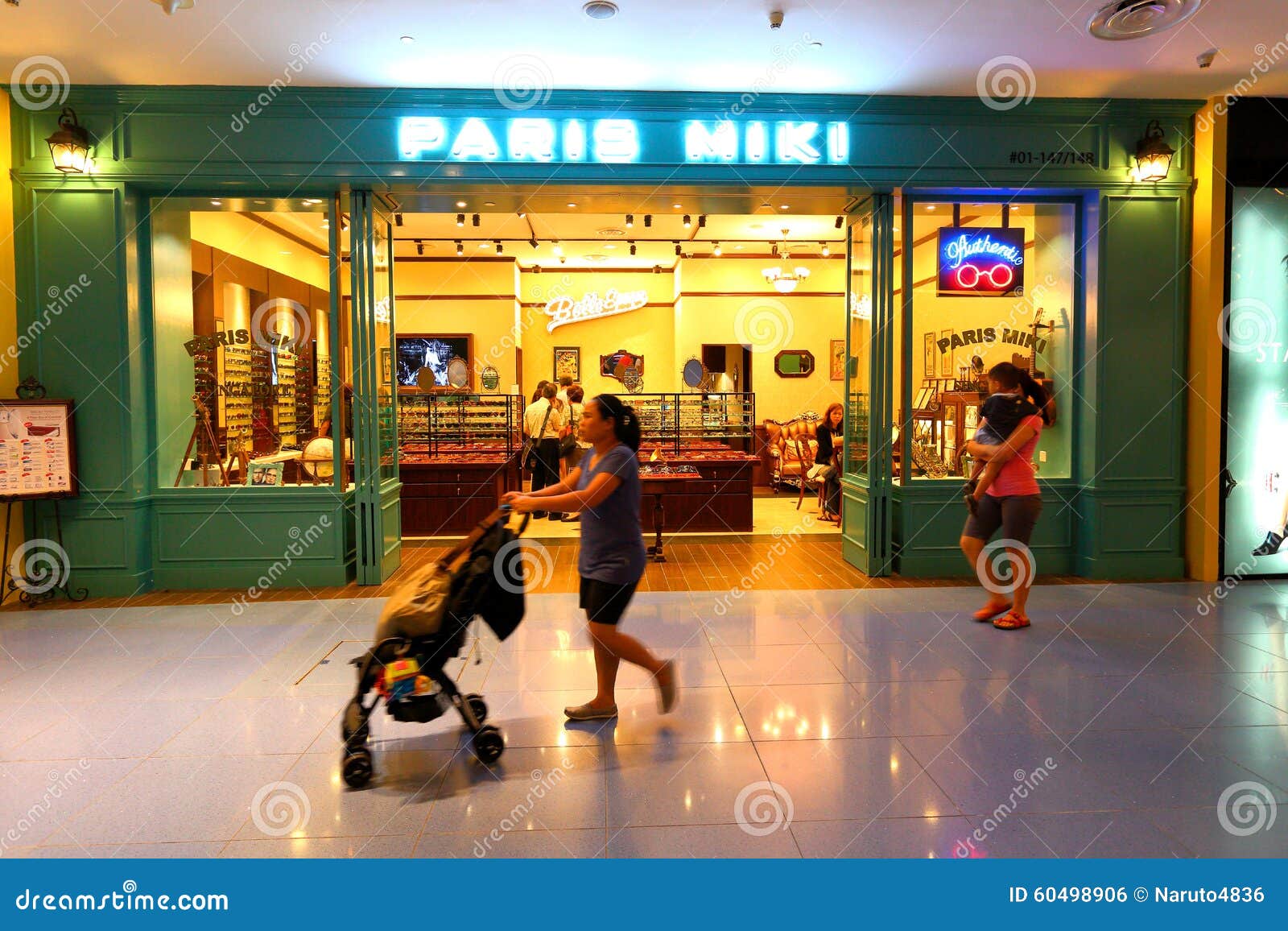 Singapore:Paris Miki editorial photo. Image of lights - 60498906