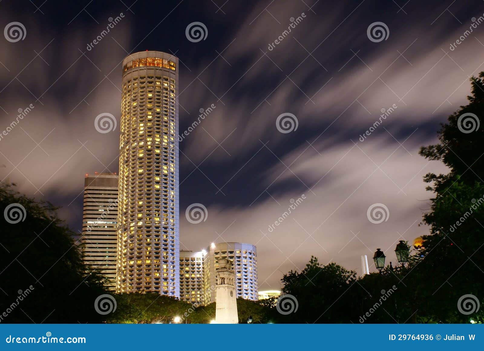 Raffles City, Singapore stock photo. Image of tall, district - 29764936