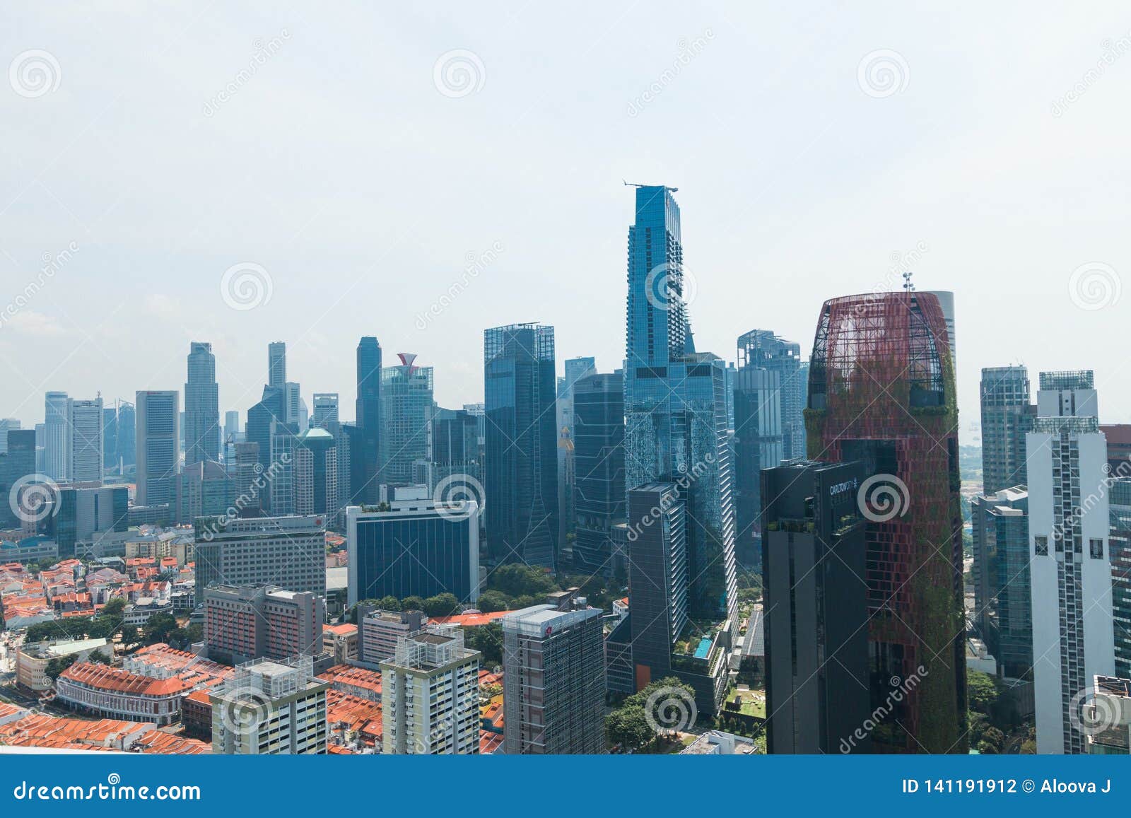 Singapore, September 29: the Pinnacle Duxton Observation Deck Editorial ...