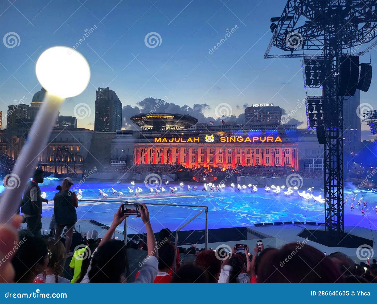 Singapore 58th Birthday National Day Parade 2023 Performance Editorial ...