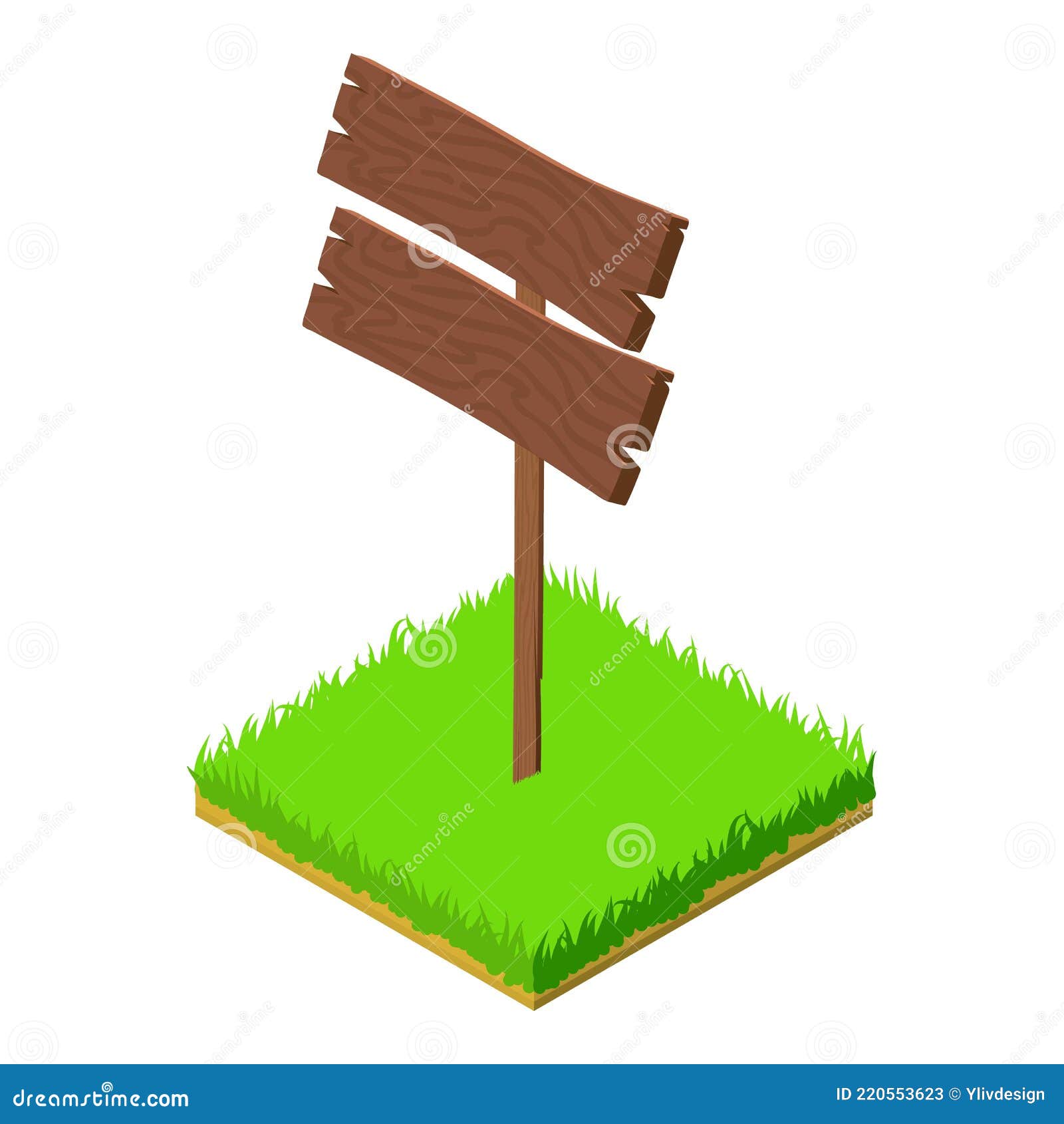 Singboard Icon, Isometric Style Stock Vector - Illustration of banner ...