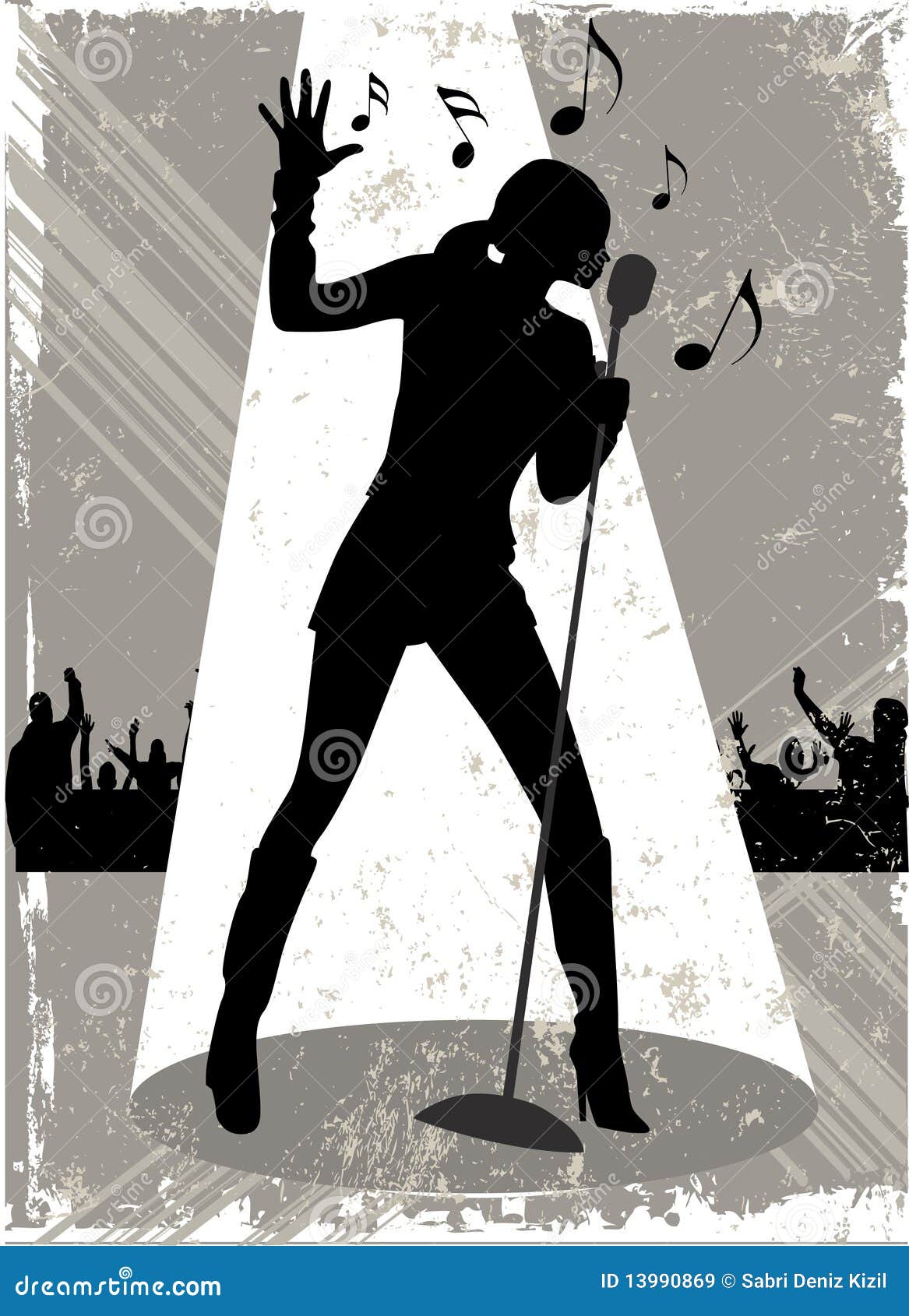 Crazy Singer Stock Illustrations – 184 Crazy Singer Stock Illustrations ...