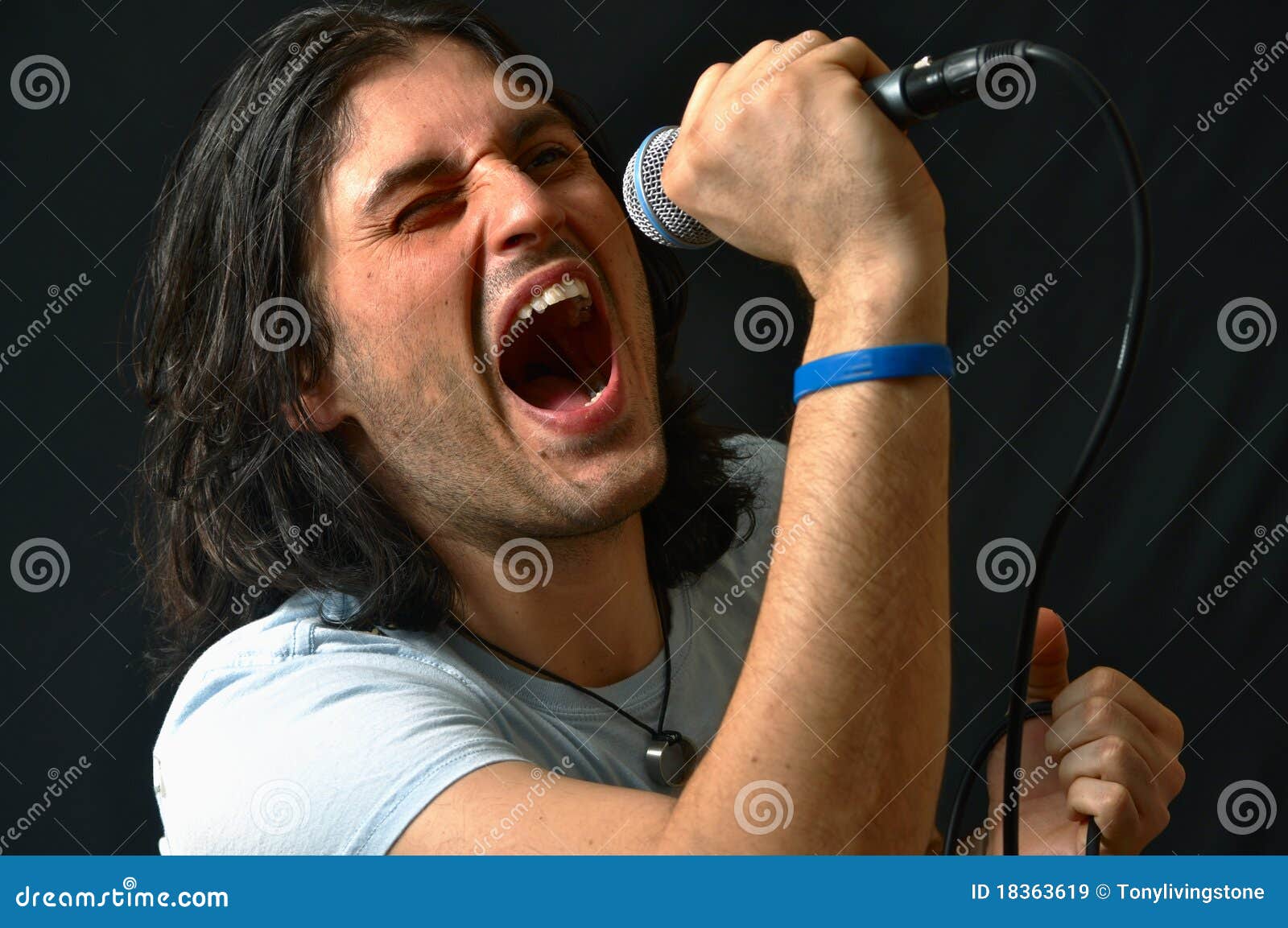 Singer stock image. Image of sound, performing, face - 18363619