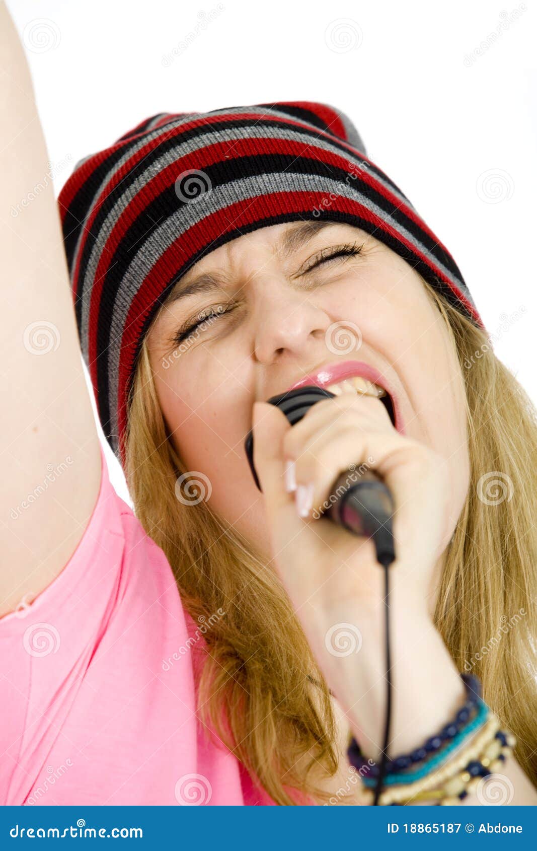 Singer stock image. Image of artist, relax, enjoyment - 18865187