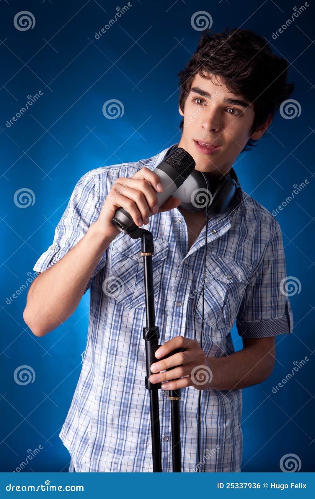 Singer stock photo. Image of modern, cute, lifestyle - 25337936