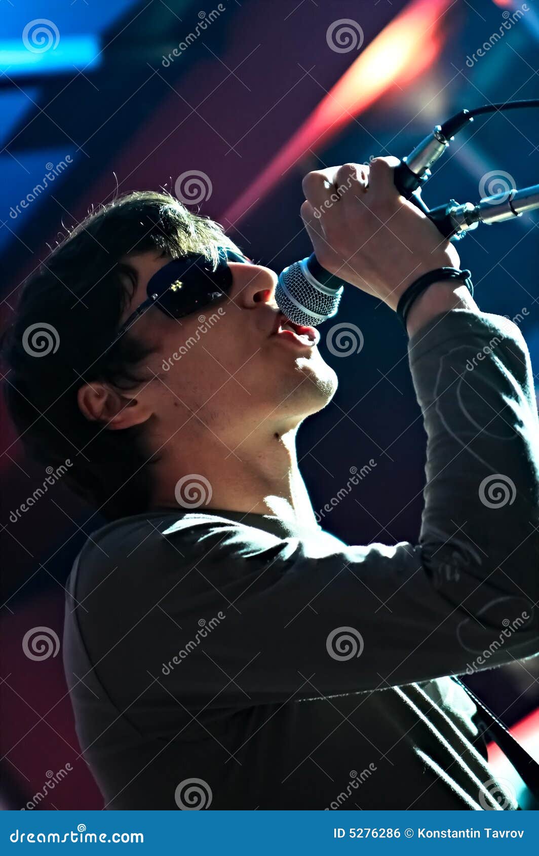 Singer stock photo. Image of audio, isolated, perform - 5276286