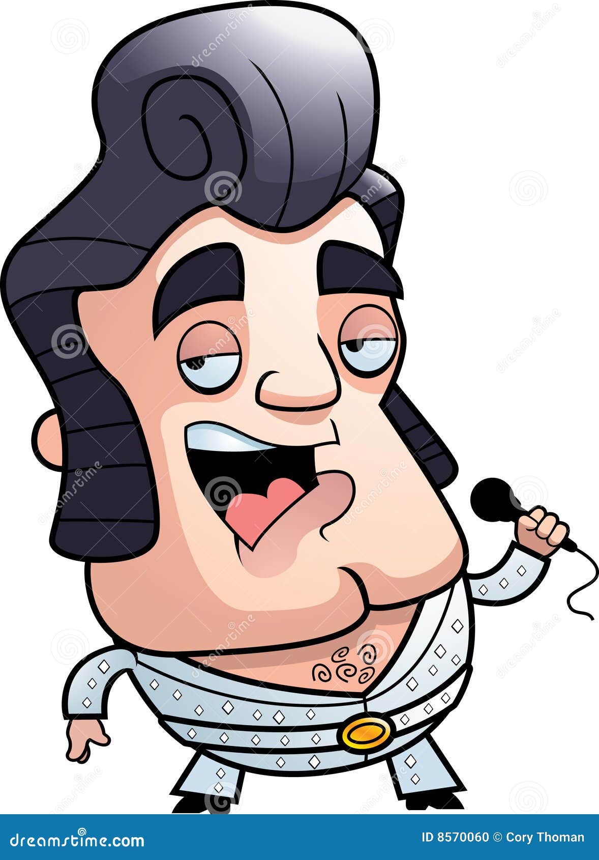 Singer stock vector. Illustration of rock, vector, music - 8570060