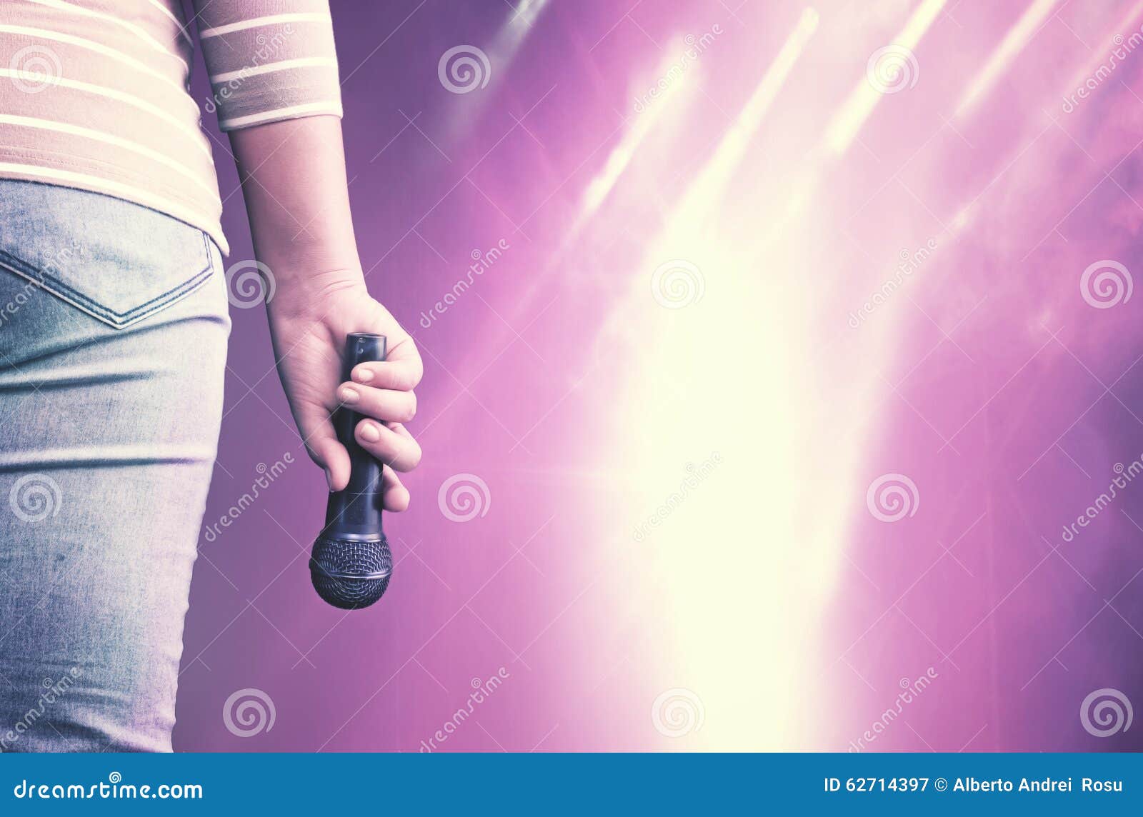 The singer stock image. Image of performance, woman, teenager - 62714397
