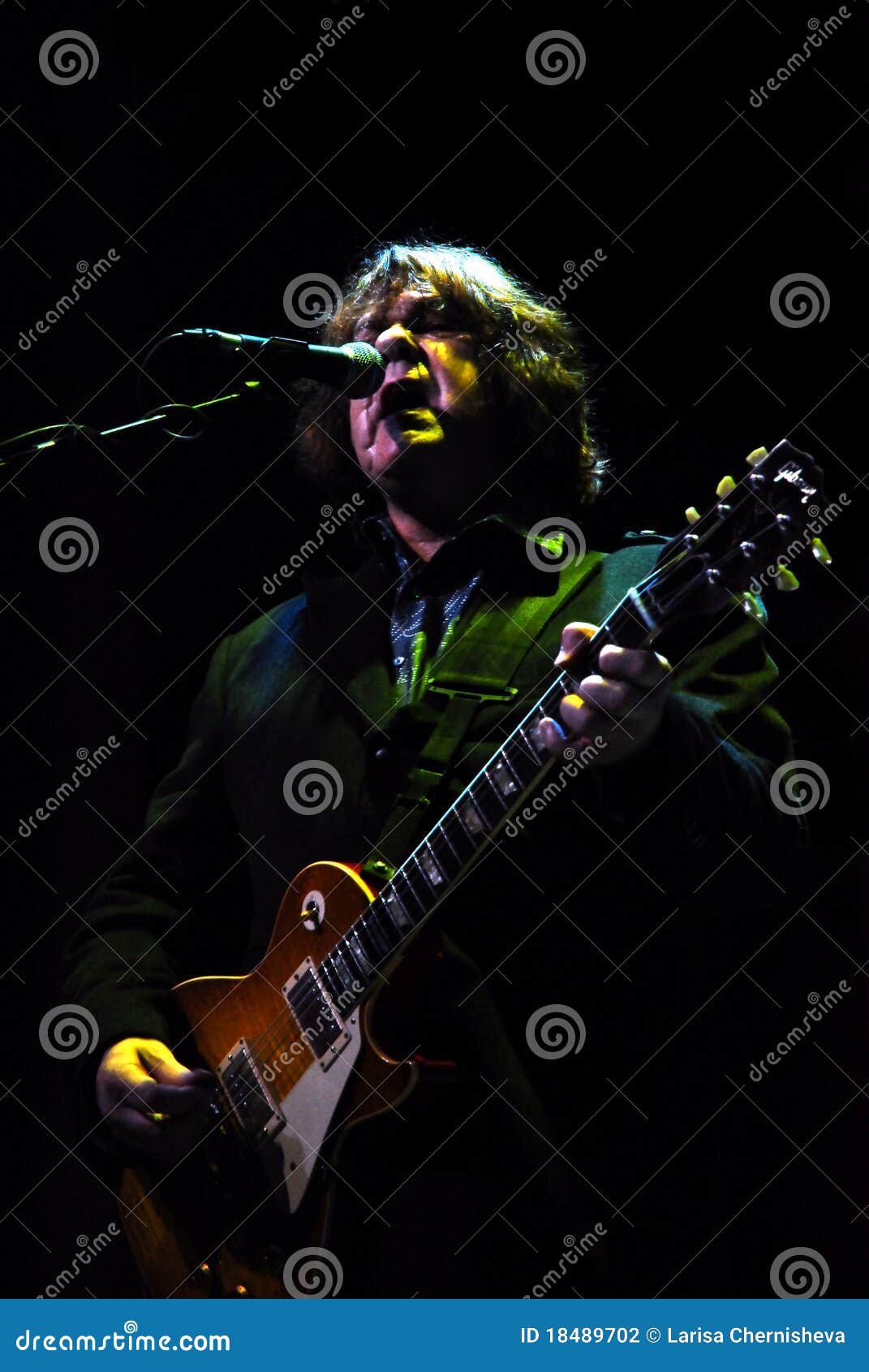 Singer And Guitarist Gary Moore Editorial Image | CartoonDealer.com ...
