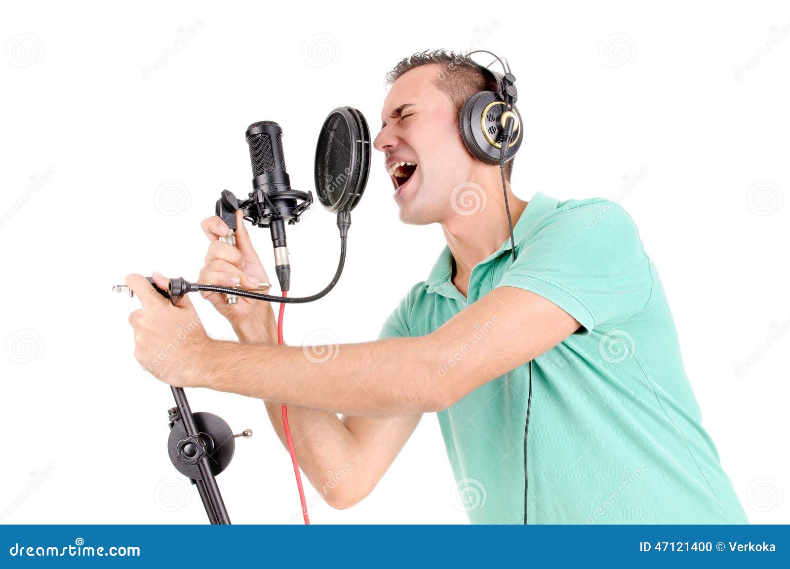 Singer stock photo. Image of adult, artist, disco, black - 47121400