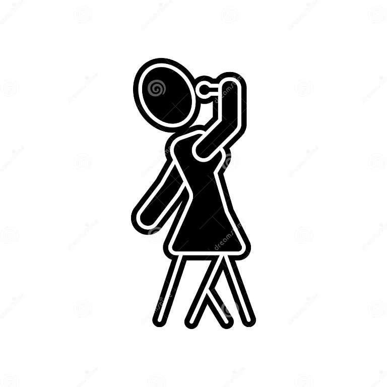 Singer Icon. Element of Media Tool for Mobile Concept and Web Apps Icon ...