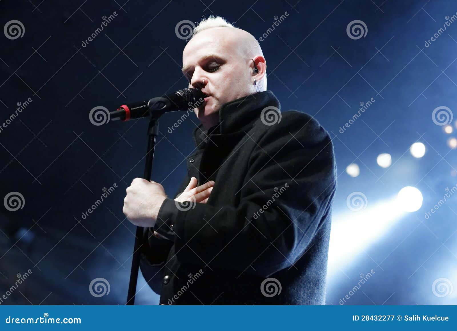 Singer Martin Engler editorial photography. Image of gothic - 28432277