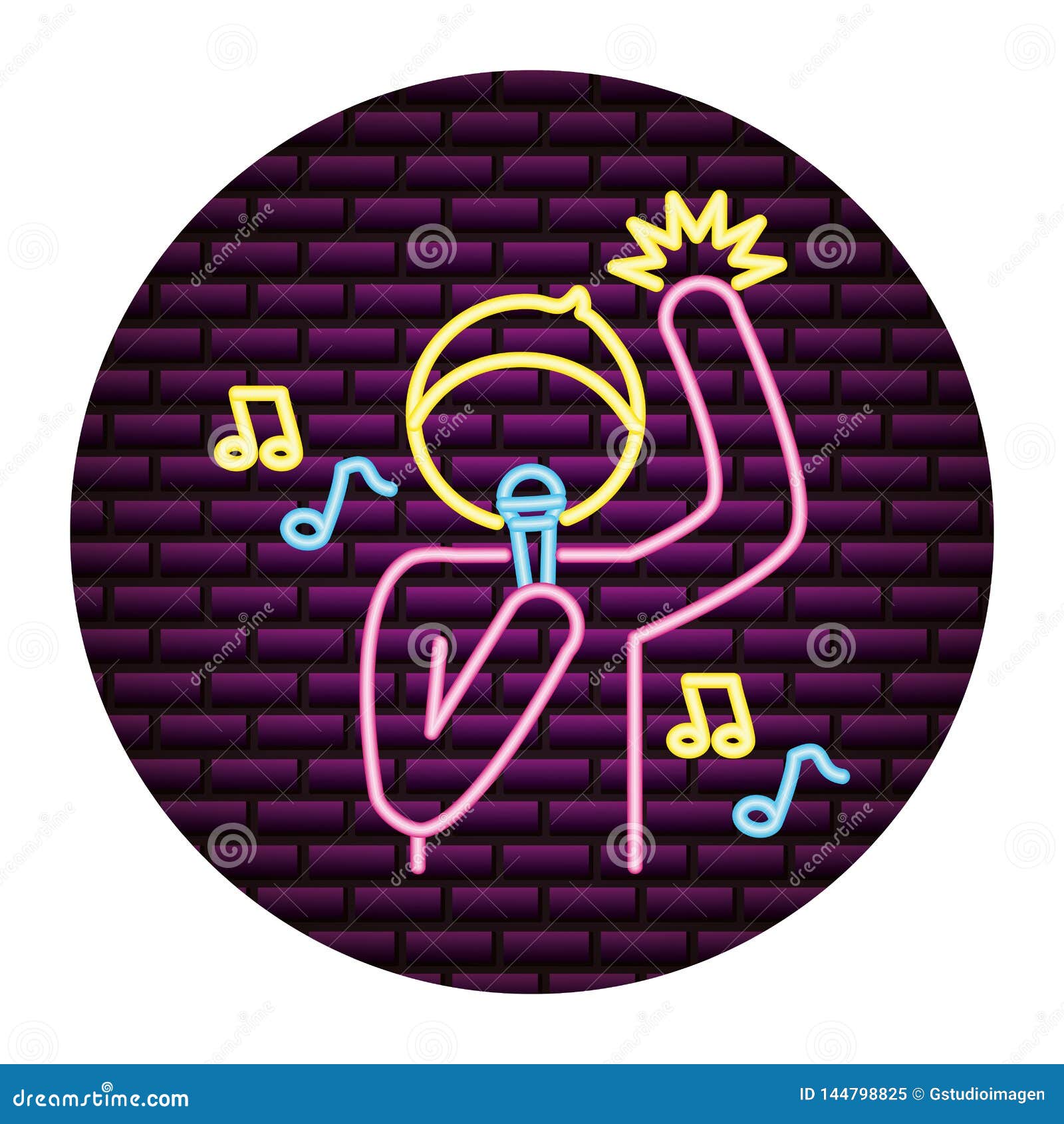 Singer With Microphone, Cartoon Stock Photography | CartoonDealer.com ...