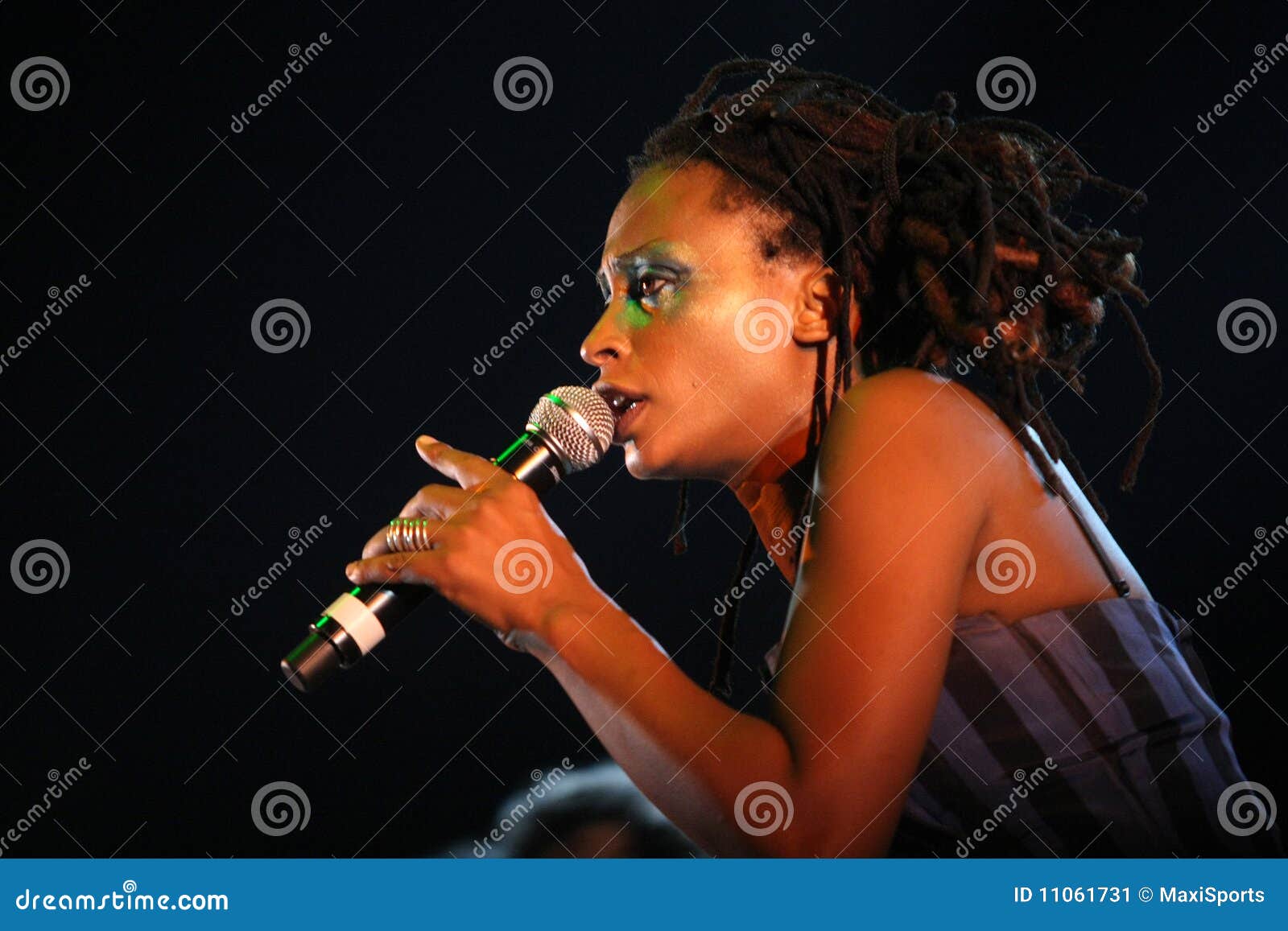 Singer of Portuguese Band Terrakota Editorial Photo - Image of black ...