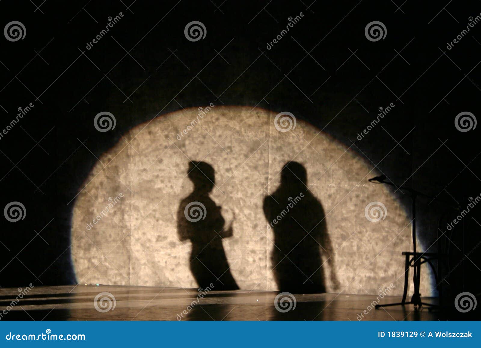Singer Shadows stock image. Image of play, shadows, team - 1839129