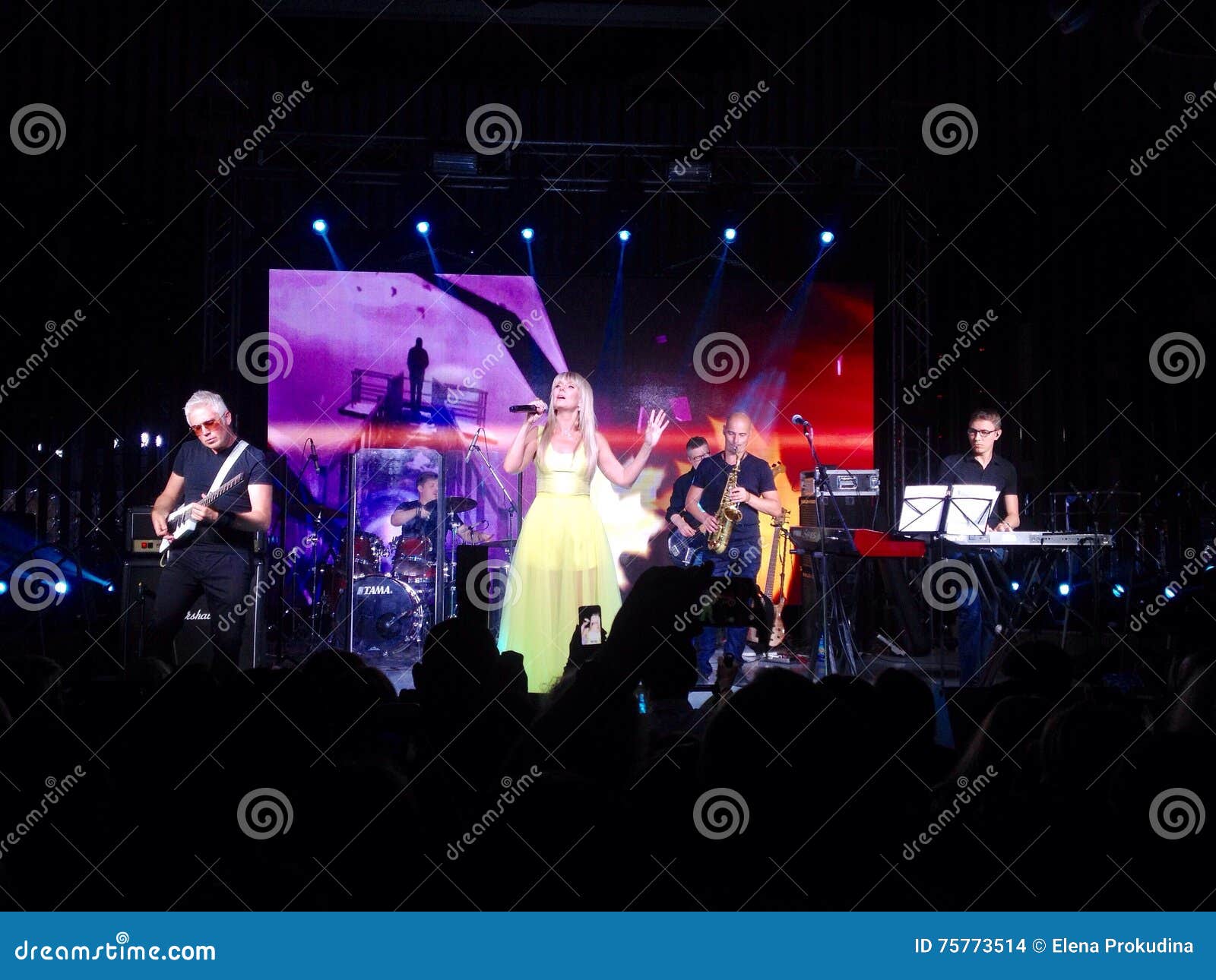 Singer Valeria editorial stock image. Image of mriya - 75773514