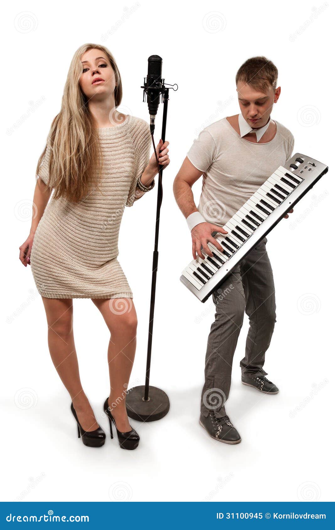 Singers stock image. Image of modern, entertainment, amplify - 31100945