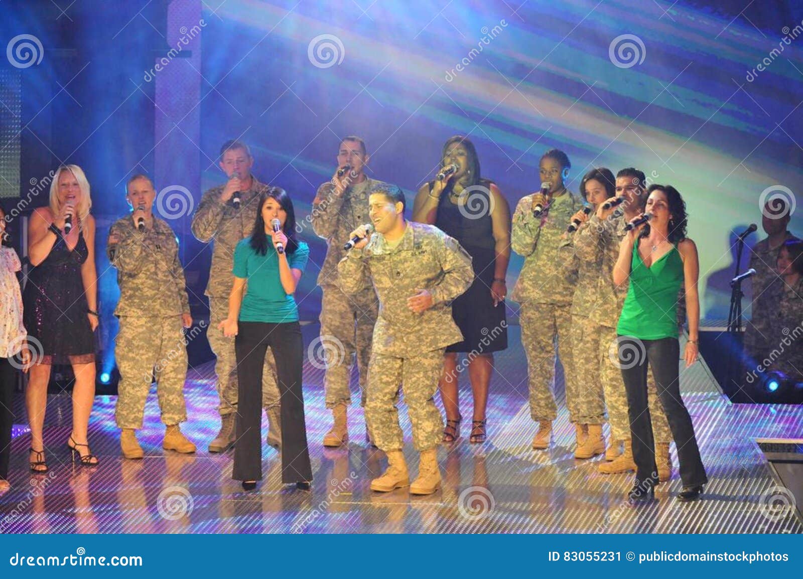 Singers Onstage Picture. Image: 83055231