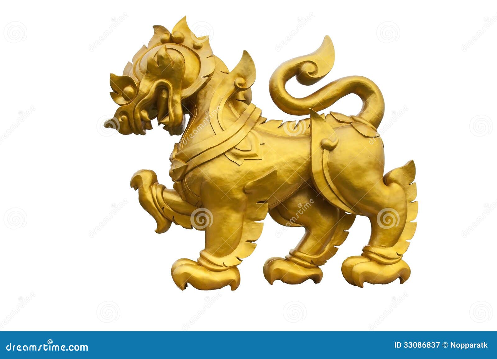 Singha stock image. Image of religious, lion, indochina - 33086837