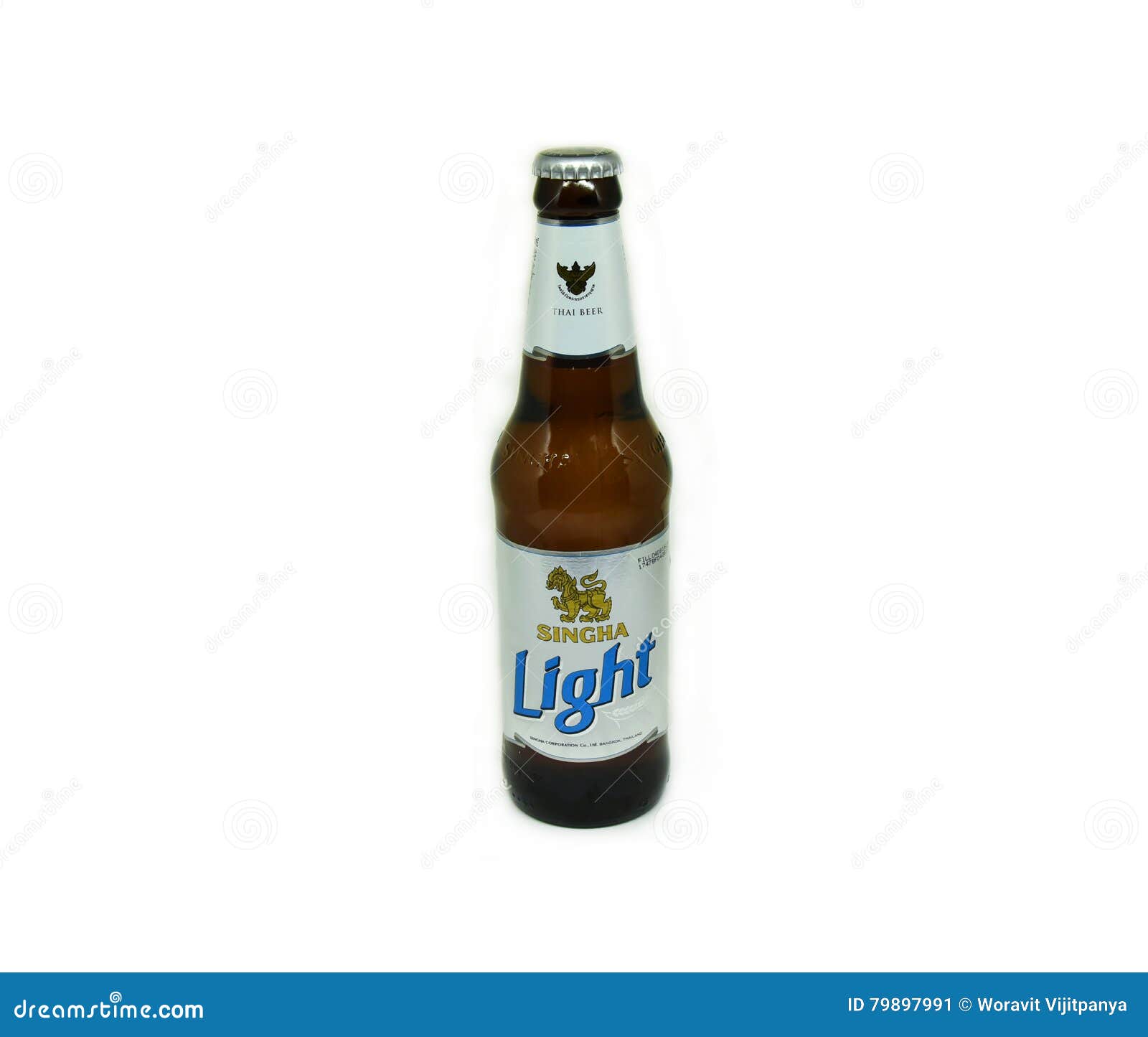 Singha Light Beer editorial photo. Image of white, thailand - 79897991