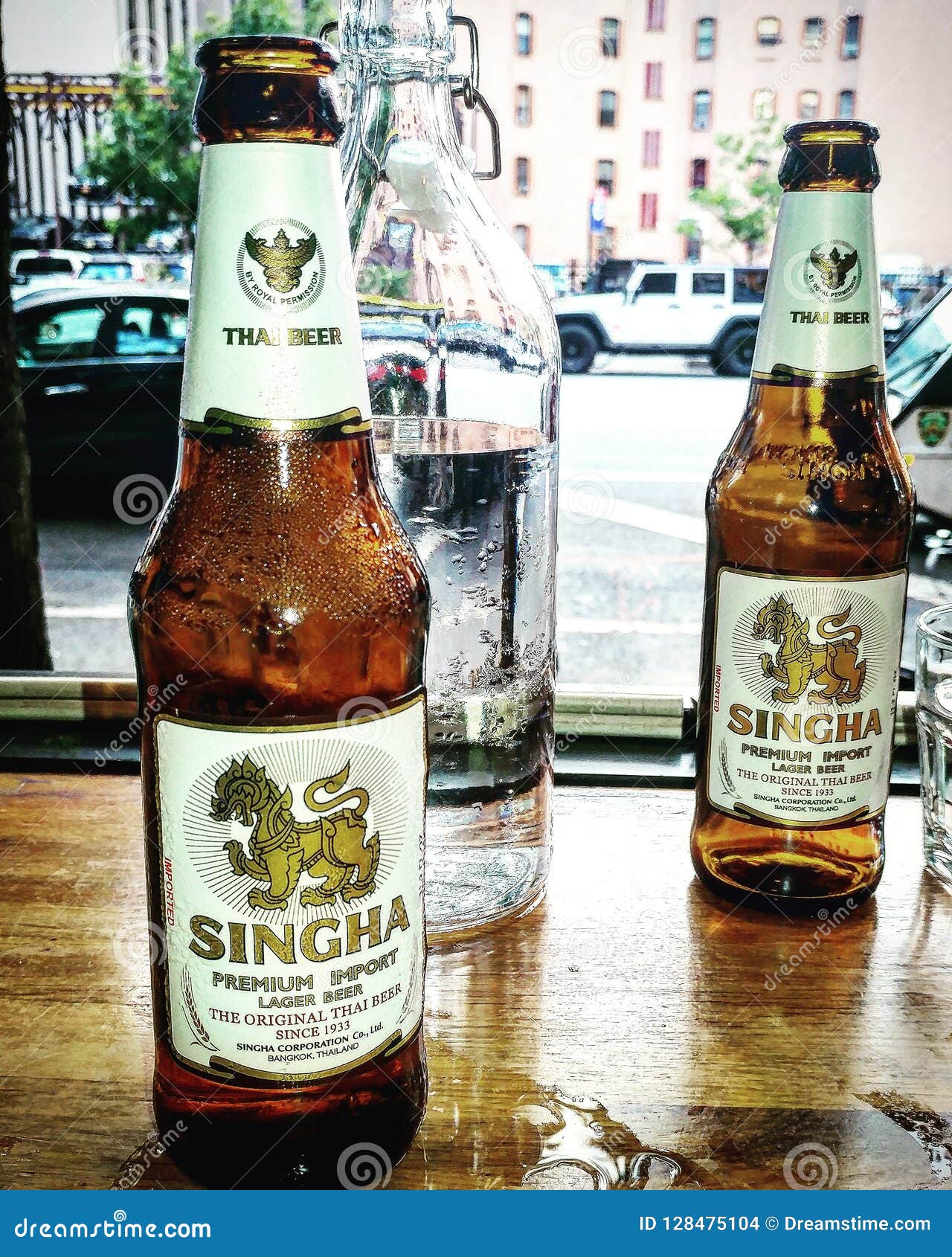 Singha editorial stock image. Image of alcohol, thai - 128475104