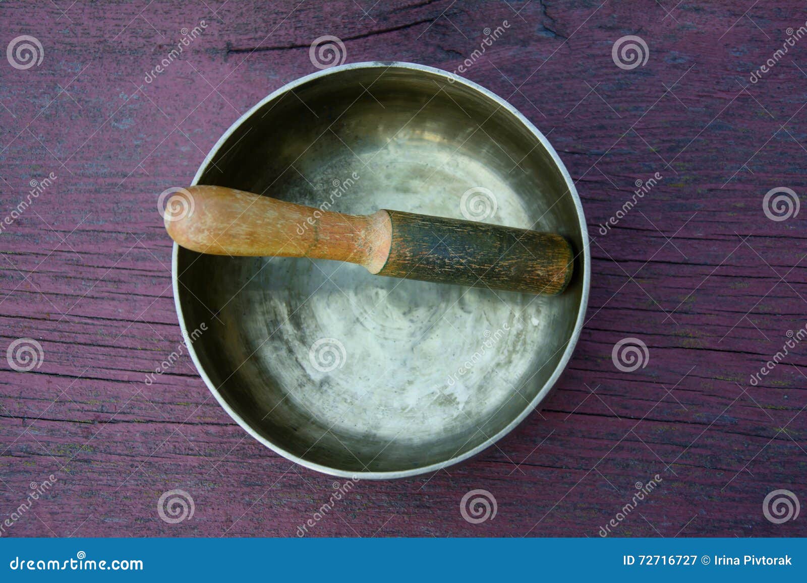 Singing bowl and stick stock image. Image of aura, lifestyle - 72716727