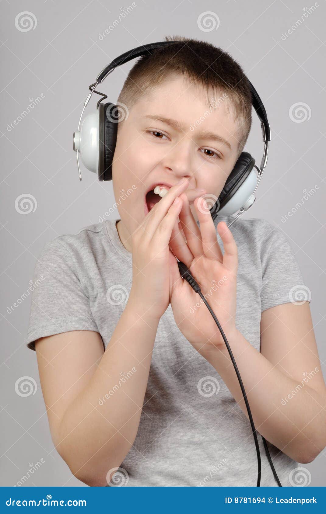 Singing boy stock photo. Image of beauty, beautiful, person - 8781694