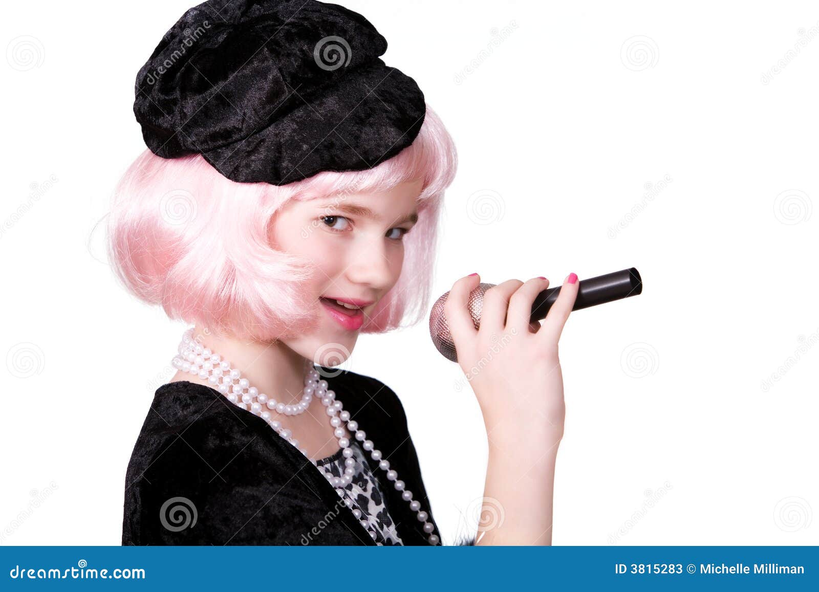 Singing Diva stock image. Image of finger, child, opera - 3815283