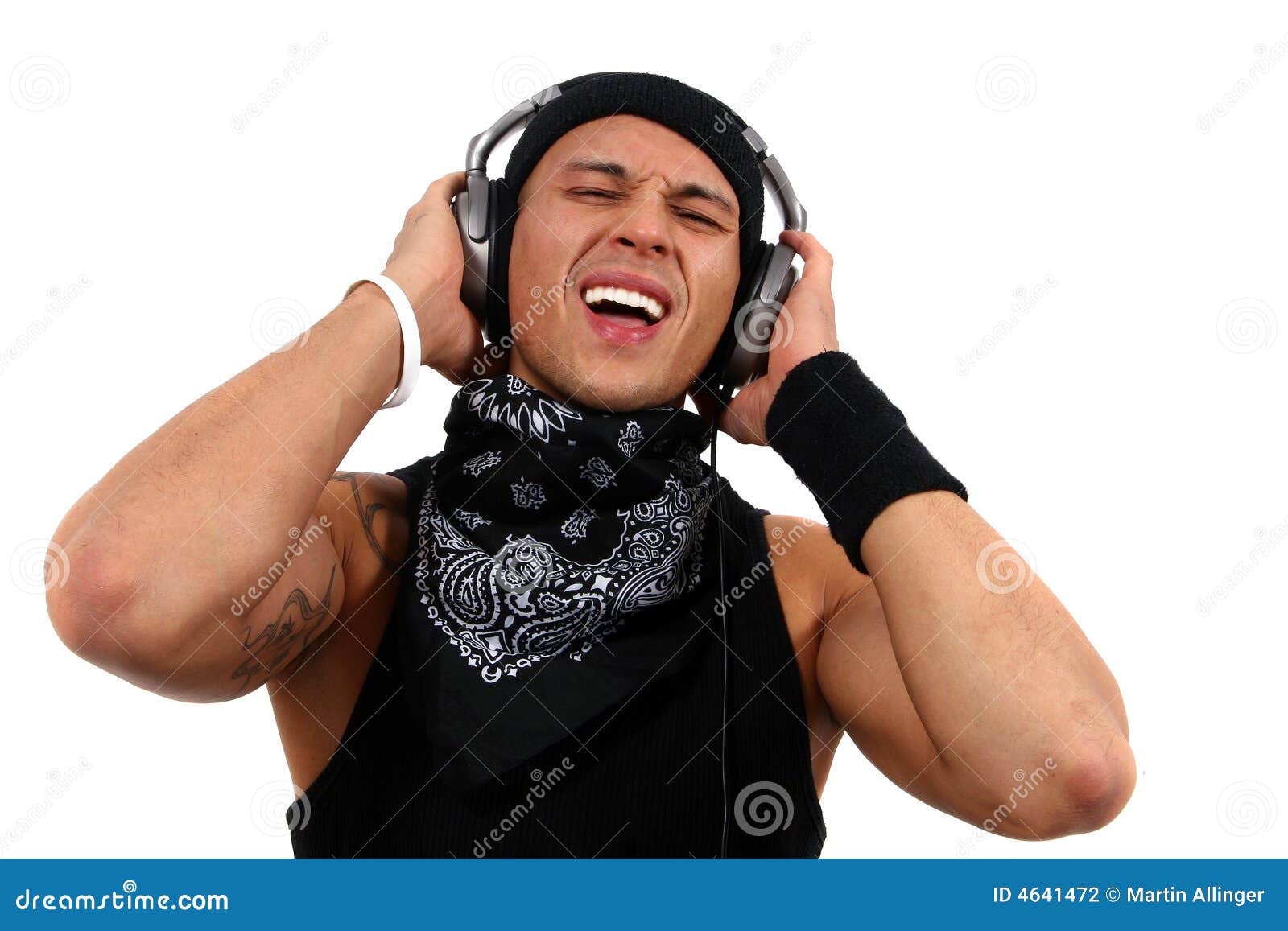 Singing Dj stock photo. Image of musician, expression - 4641472