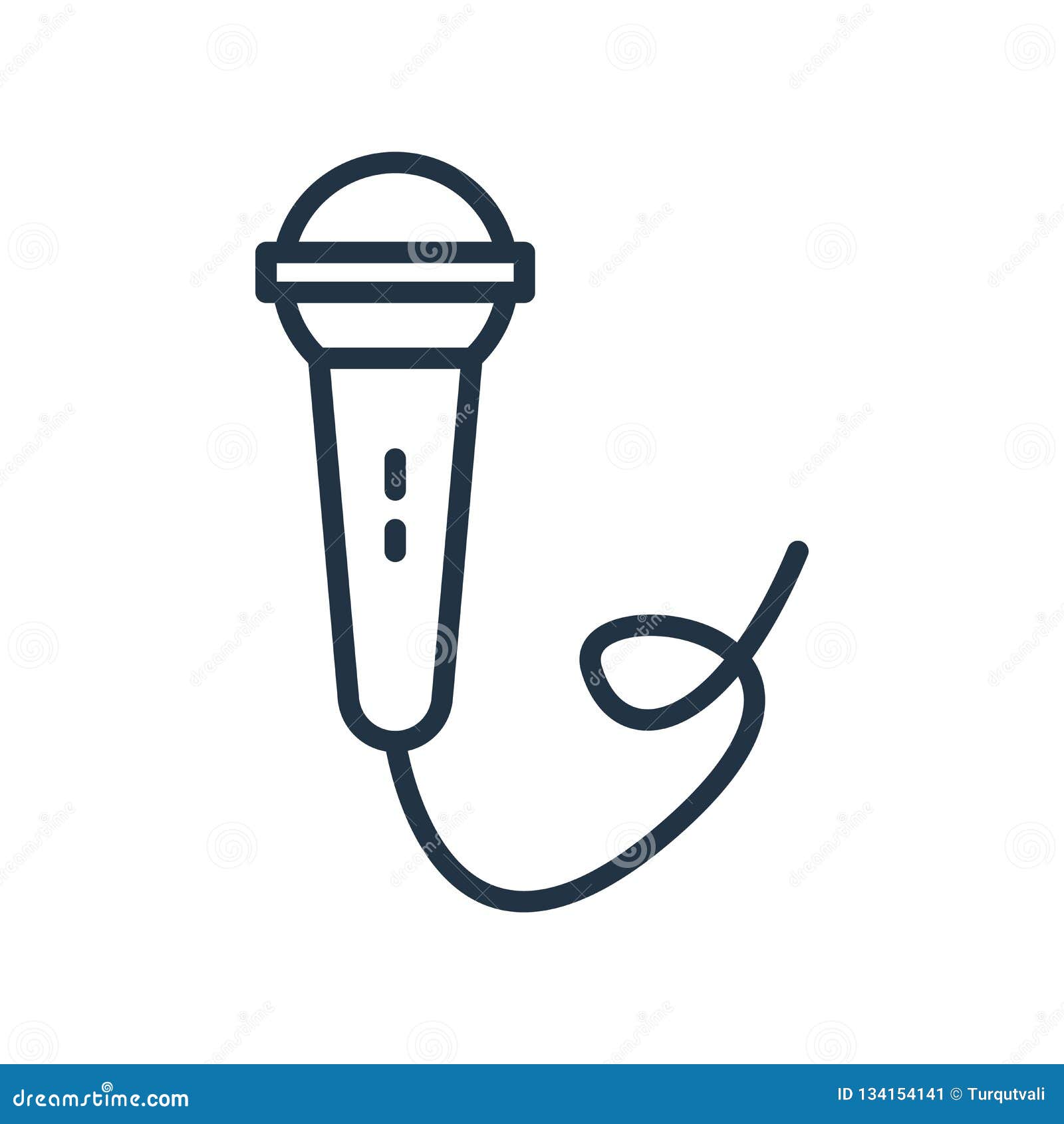 Man Singing Icon On White Background. Simple Element Illustration From ...