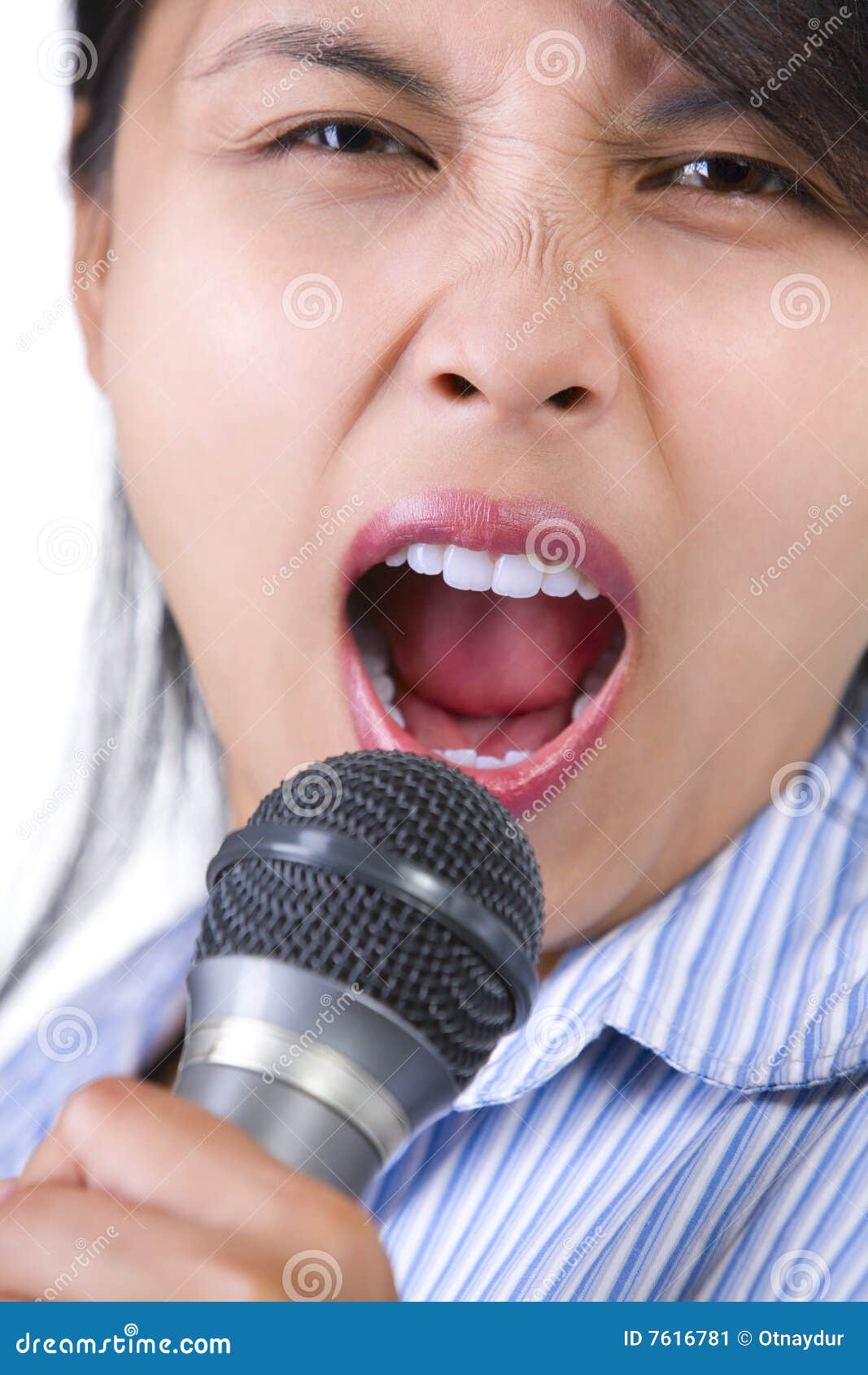 Singing loudly stock image. Image of scream, show, karaoke - 7616781