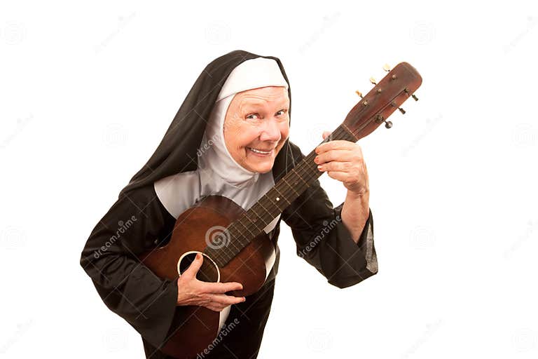 Singing Nun stock image. Image of habit, religious, chord - 13251819
