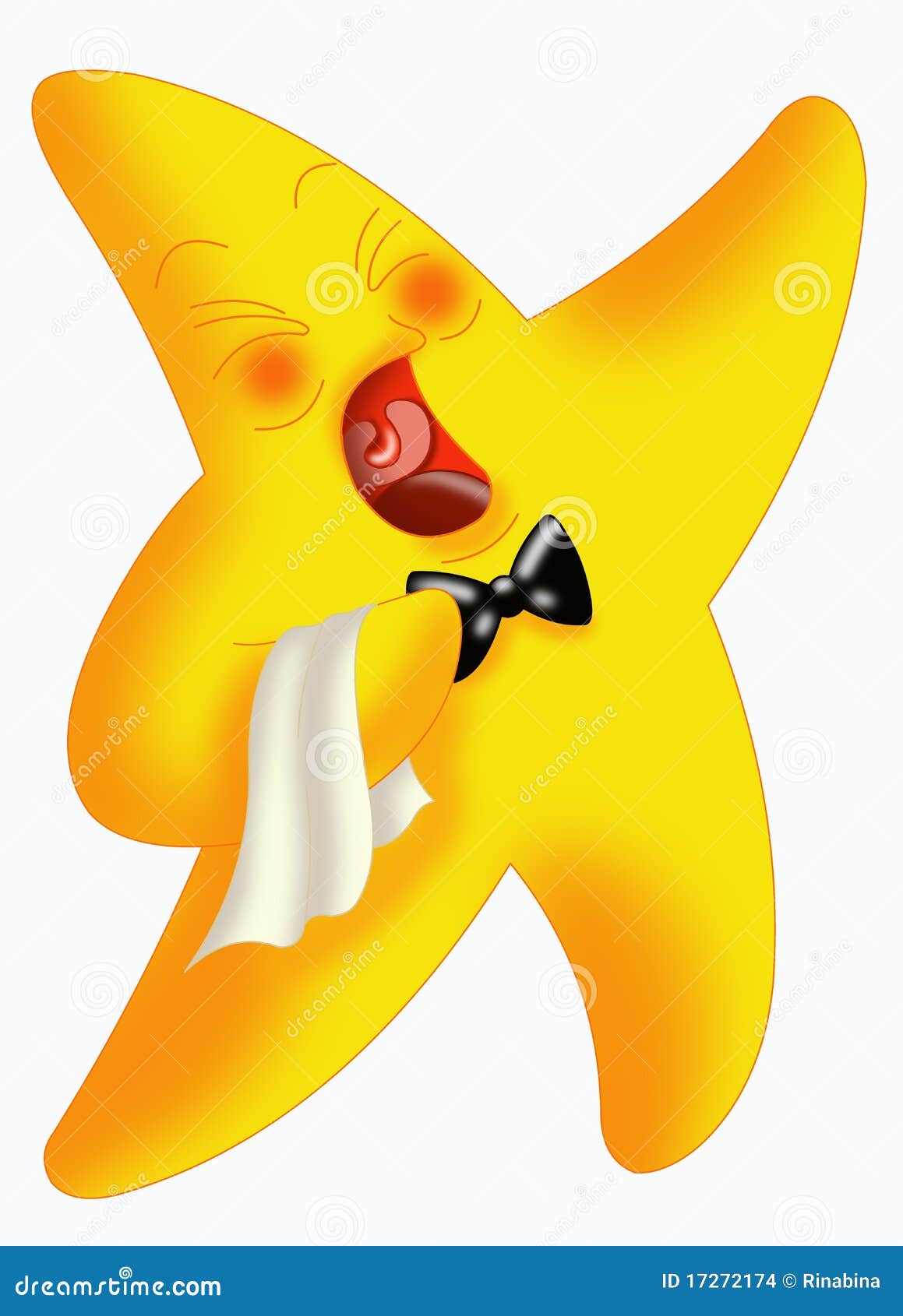 Singing star stock illustration. Illustration of children - 17272174