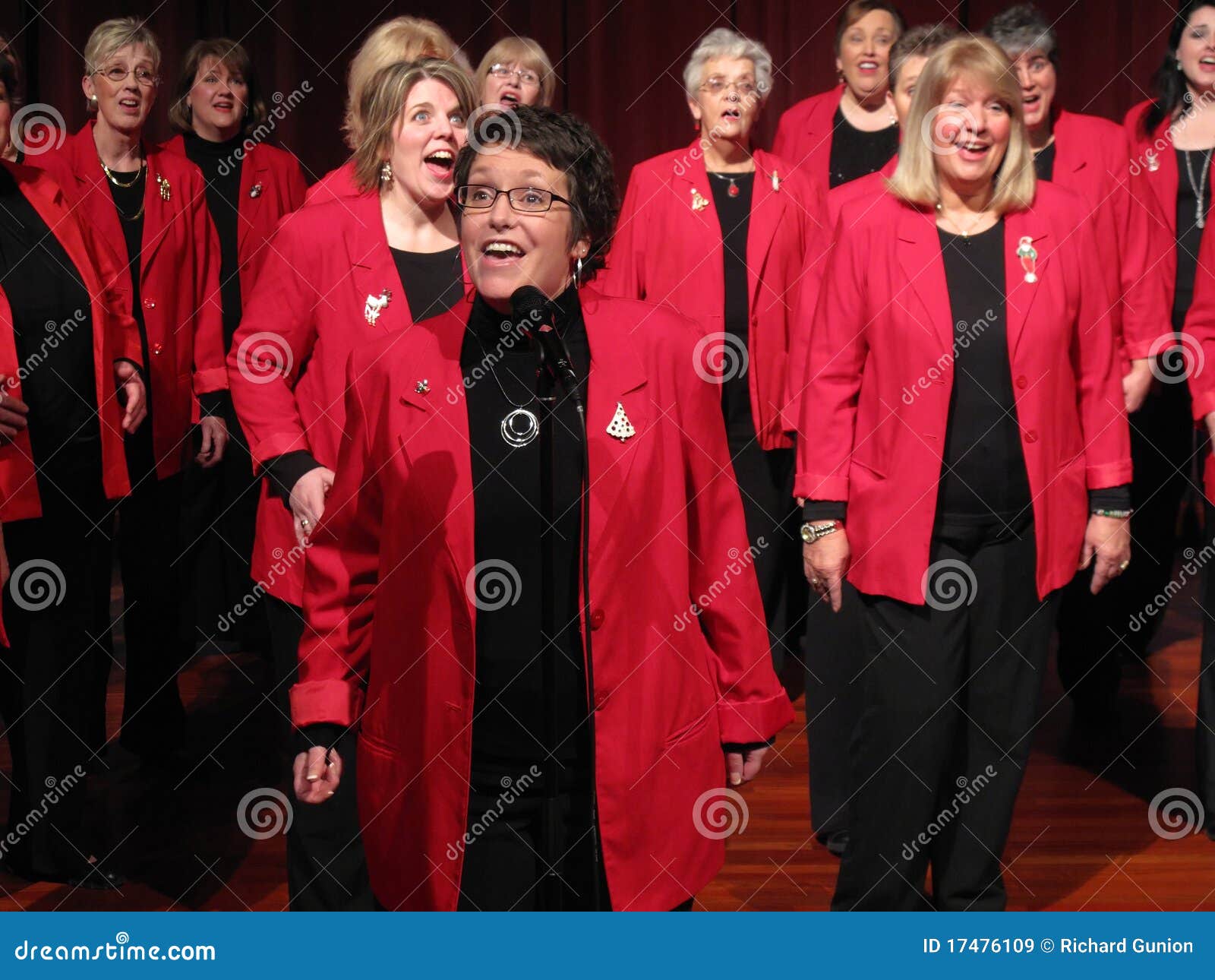 Singing to the Audience editorial stock image. Image of chorus - 17476109