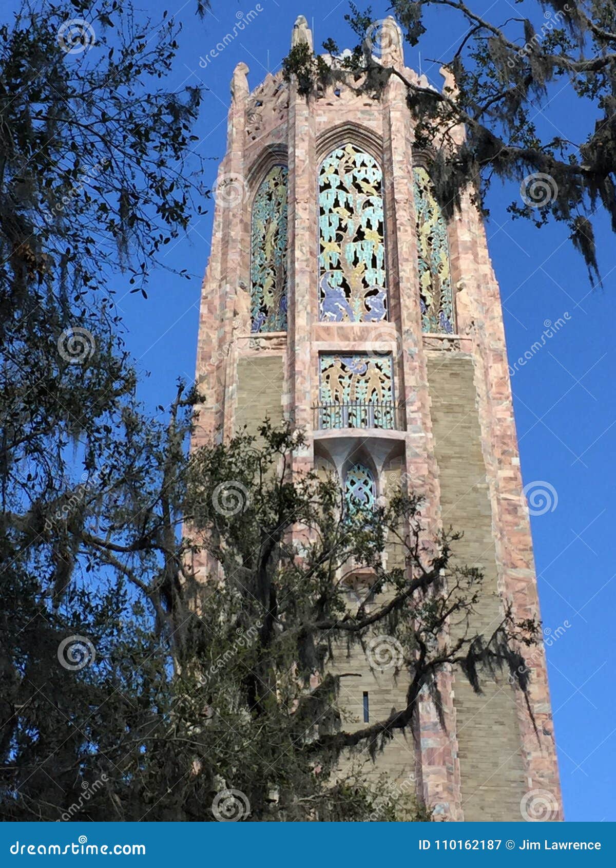 Singing Tower stock image. Image of gardens, tower, singing - 110162187