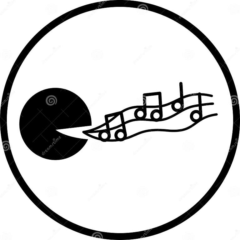 Singing vector symbol stock vector. Illustration of vocal - 1916370